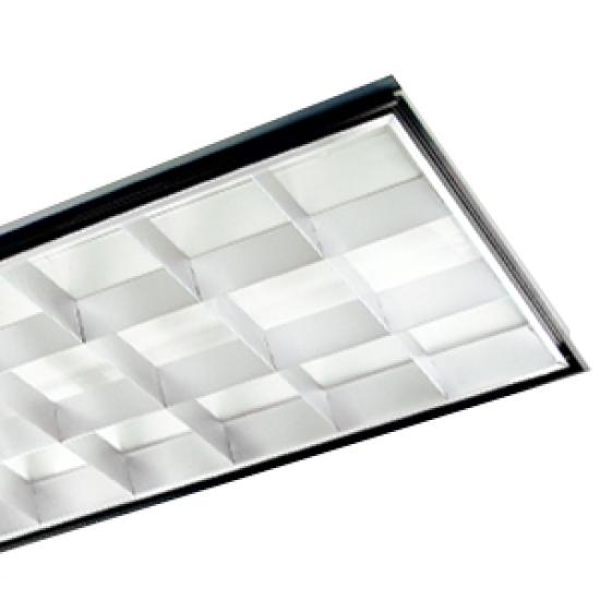 LED Ready - 2X4/T8 - Parabolic - 3L | Premium Quality Lighting